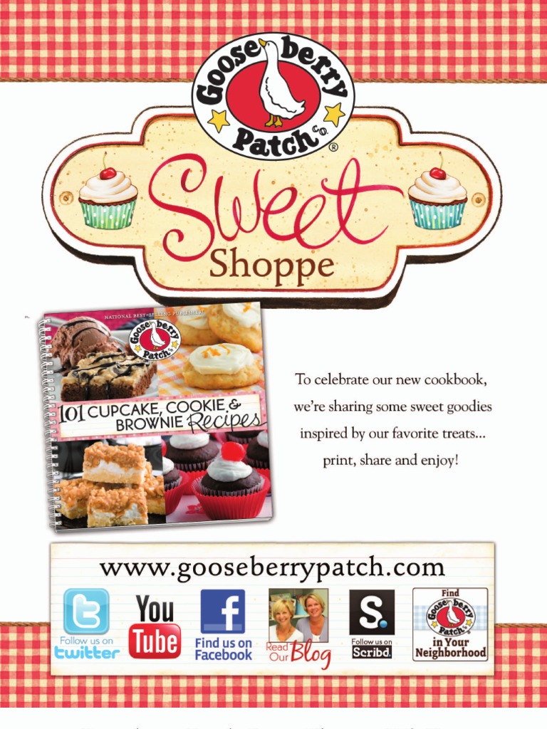 Gooseberry Patch Sweet Shoppe Collection | PDF