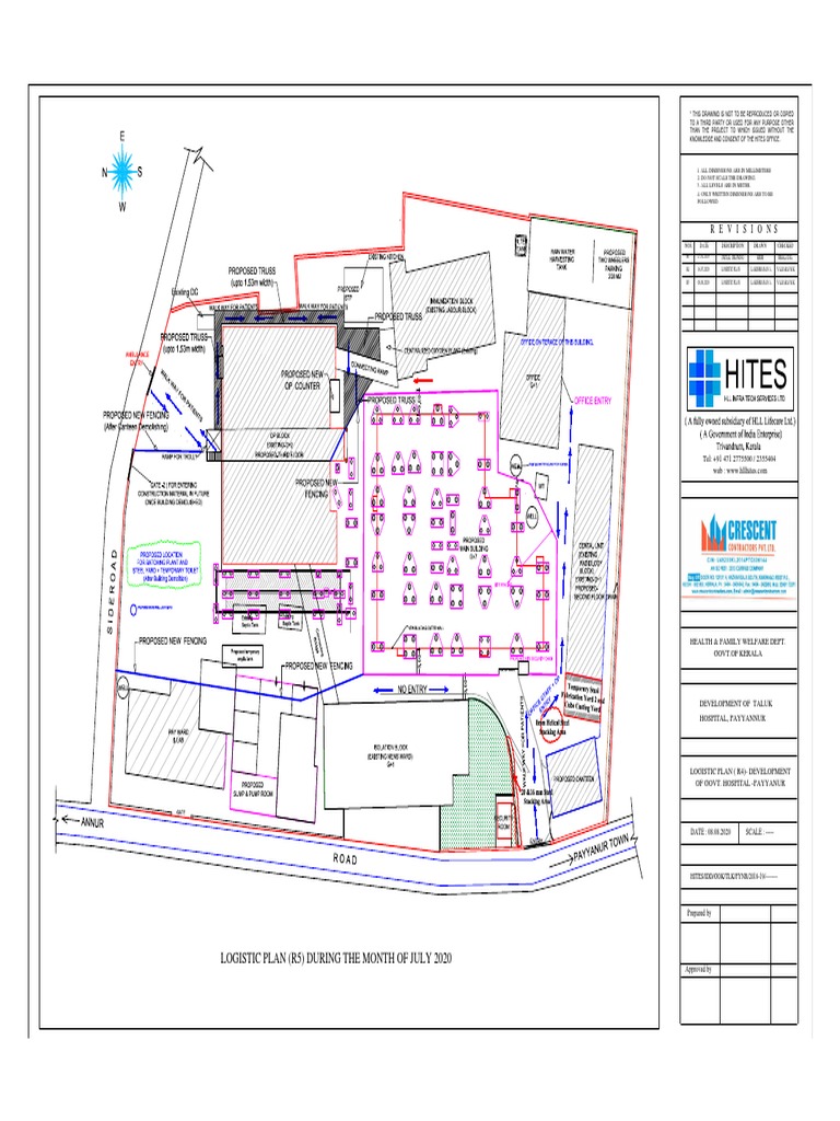 LOGISTIC PLAN (R5) - GOVT - HOSPITAL PAYYANUR - R5 - Layout1 | PDF
