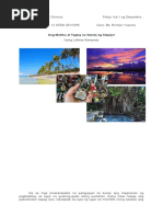 Lakbay Sanaysay Example | PDF