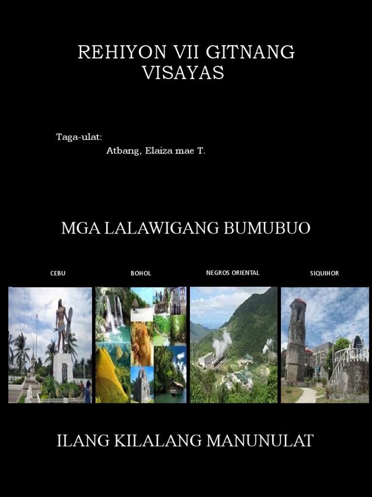 Rehiyon VII Gitnang Visayas | PDF