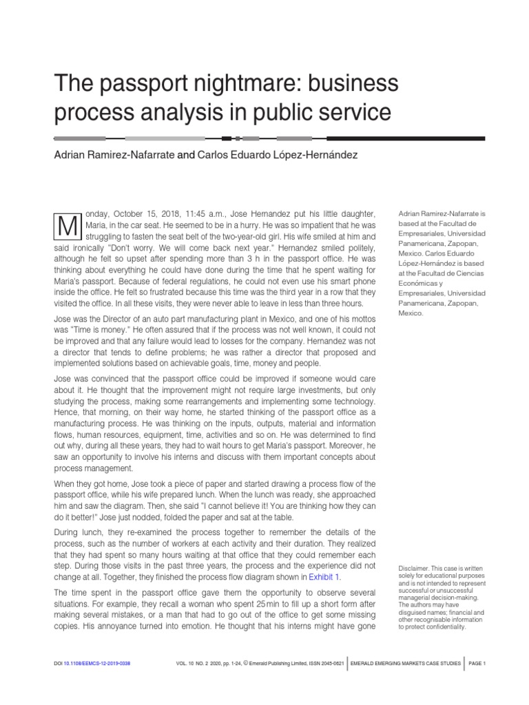 Session 5-6 - The Passport Nightmare Business Process Analysis in ...