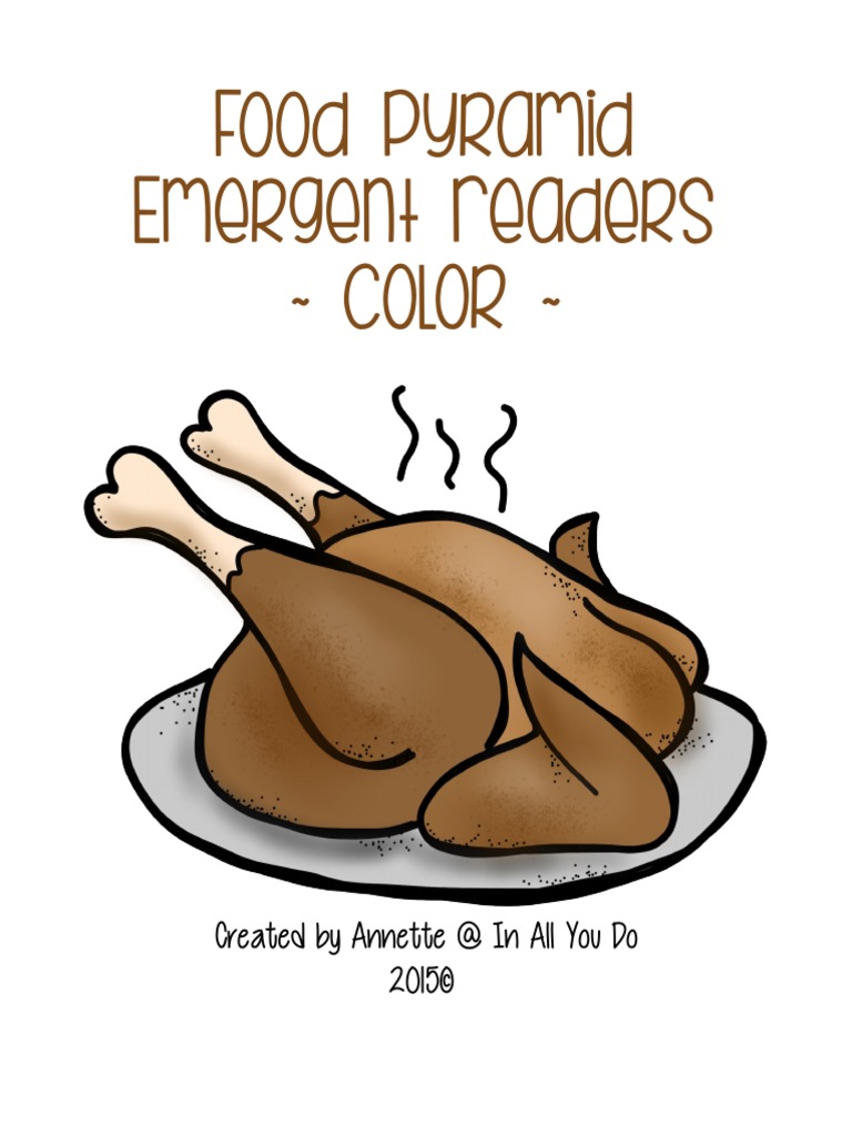 Food Pyramid Emergent Readers - COLOR FINAL PDF | PDF | Cereals | Cuisine