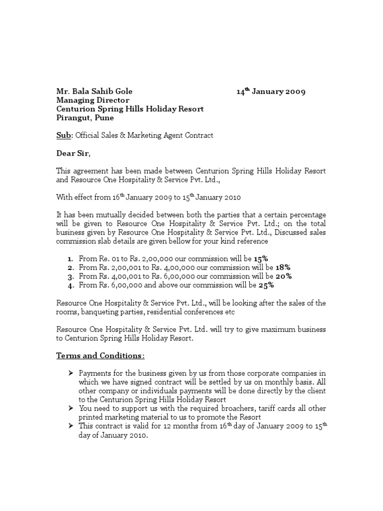 Official S&M Contract | PDF | Civil Law (Legal System) | Common Law