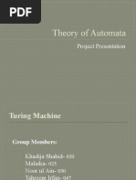 Turing Machine VS Pushdown Automata | PDF | Computer Engineering | Logic