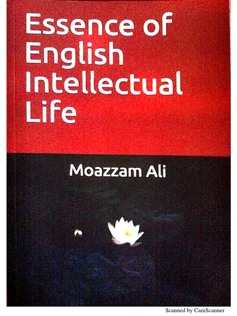 'Essence of English Intellectual Life' Book by Moazzam Ali | PDF