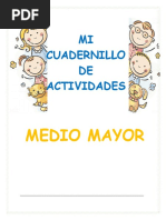 Cuadernillo de Actividades Pre-Kinder | PDF | Dibujo | Entorno natural