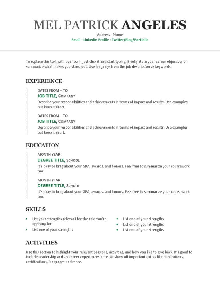 Mel Patrick Angeles | PDF