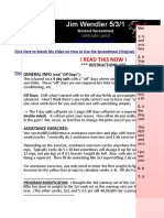 Sample Training Plan Template | PDF | Athletic Sports | Hobbies