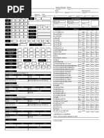 Godbound Character Sheets | PDF