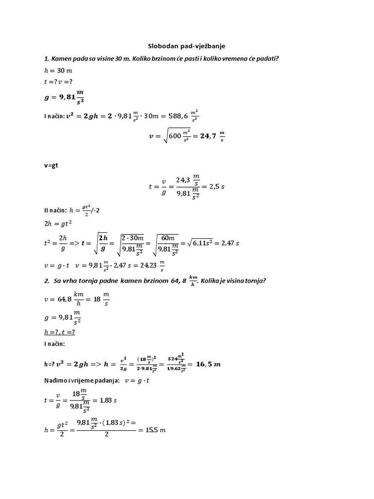 Slobodan Pad, Vjezbanje, Kop | PDF