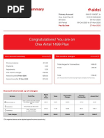 Jio Broadband Bill Sample | PDF