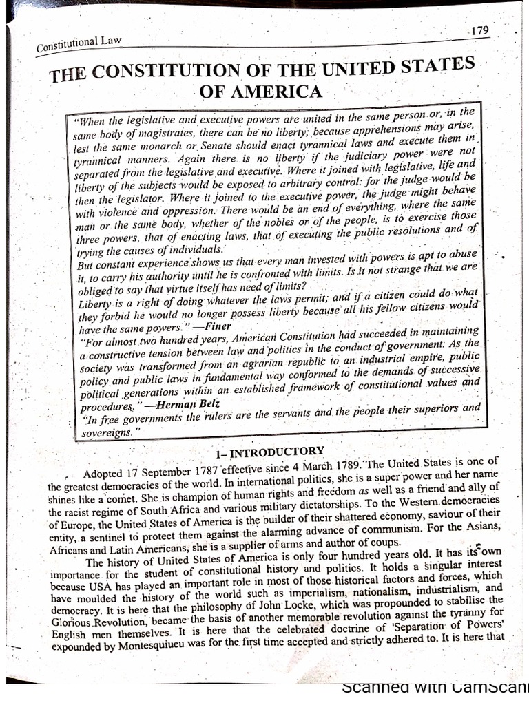 Chapter 3 (US Constitution) PDF | PDF