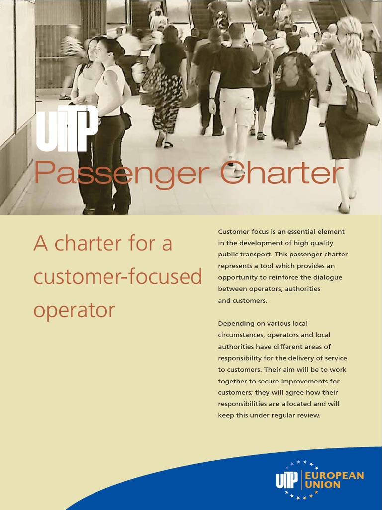 European Union Passenger Charter Guide | PDF | Public Transport ...