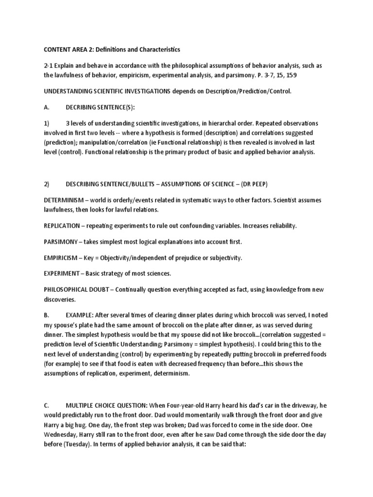 Aba Task List 2 | PDF | Experiment | Behaviorism