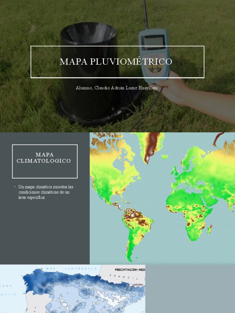 Mapa Pluviométrico - EXPO - LUME | PDF | Ciencia y matemáticas