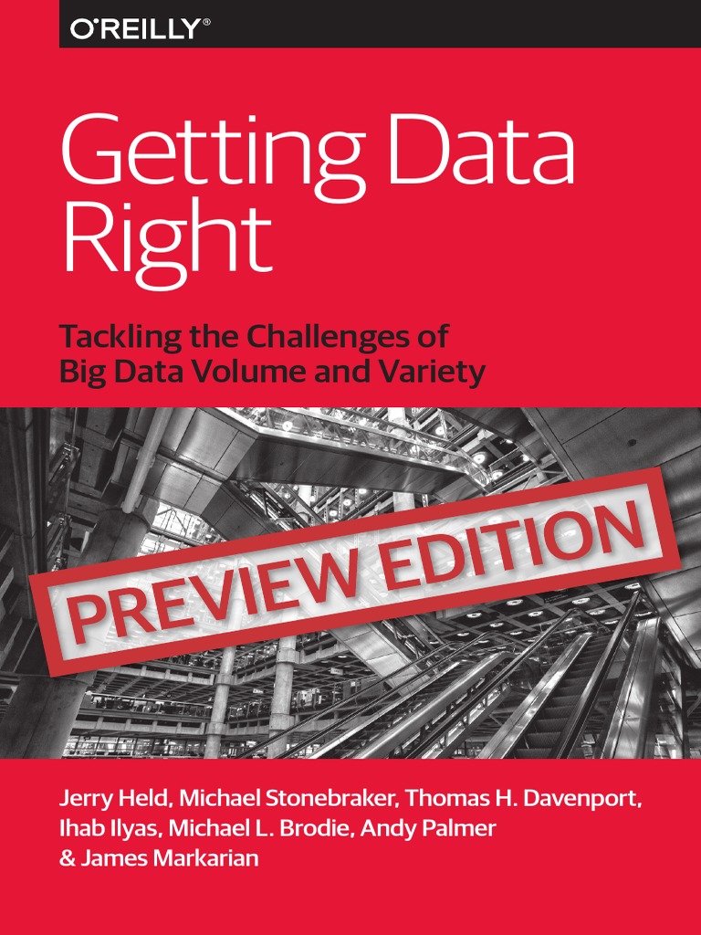 Getting Data Right Preview Edition Nov2015 | PDF | Data Warehouse ...