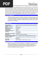 Purtop 1000: High-Performance Waterproofing Solution | PDF | Acid | Epoxy
