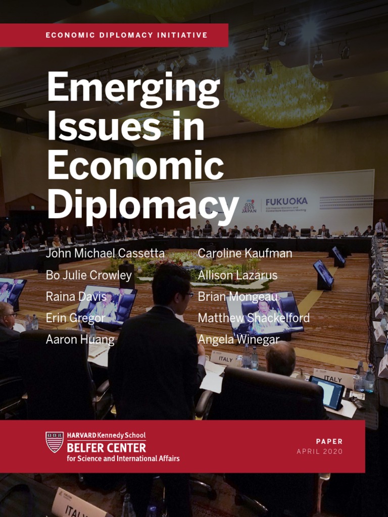 EmergingIssuesinEconomic Diplomacy | PDF | Artificial Intelligence ...