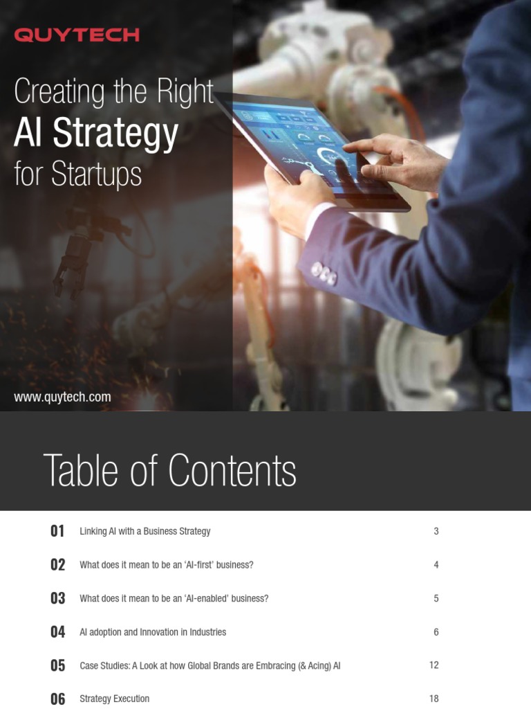 Creating The Right Ai Strategy | PDF | Artificial Intelligence ...