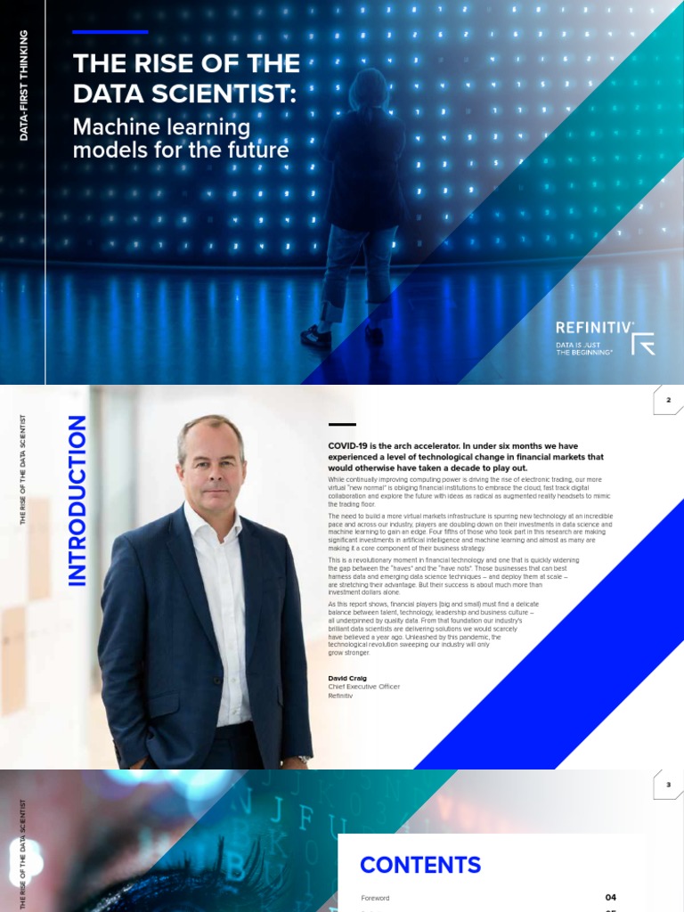 The Rise of The Data Scientist:: Machine Learning Models For The Future ...