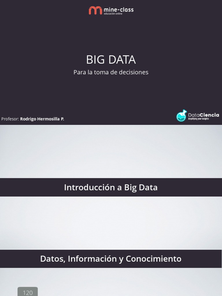 Libro de Big Data PDF | PDF | Big Data | Aprendizaje automático