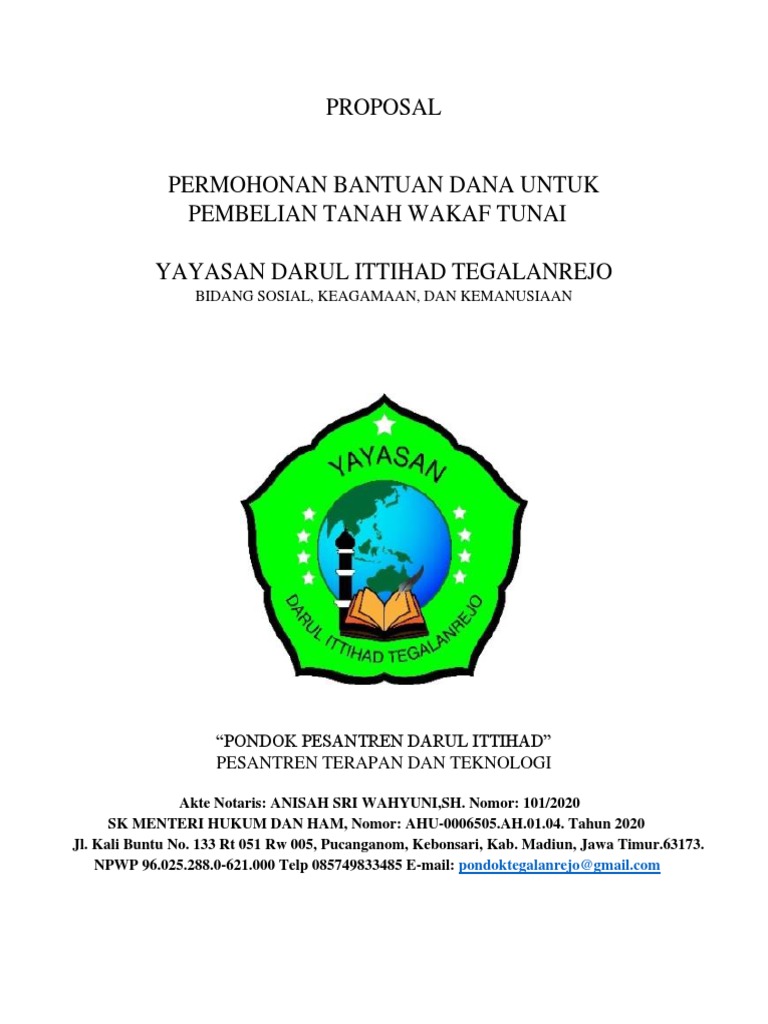 Contoh Proposal Terbaru | PDF