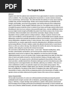 Ethicon Suture Chart | PDF | Surgical Suture | Surgery
