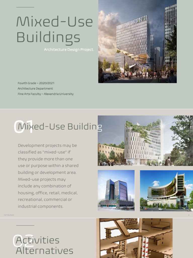Mixed Use Buildings | PDF | Mixed Use Development | Design