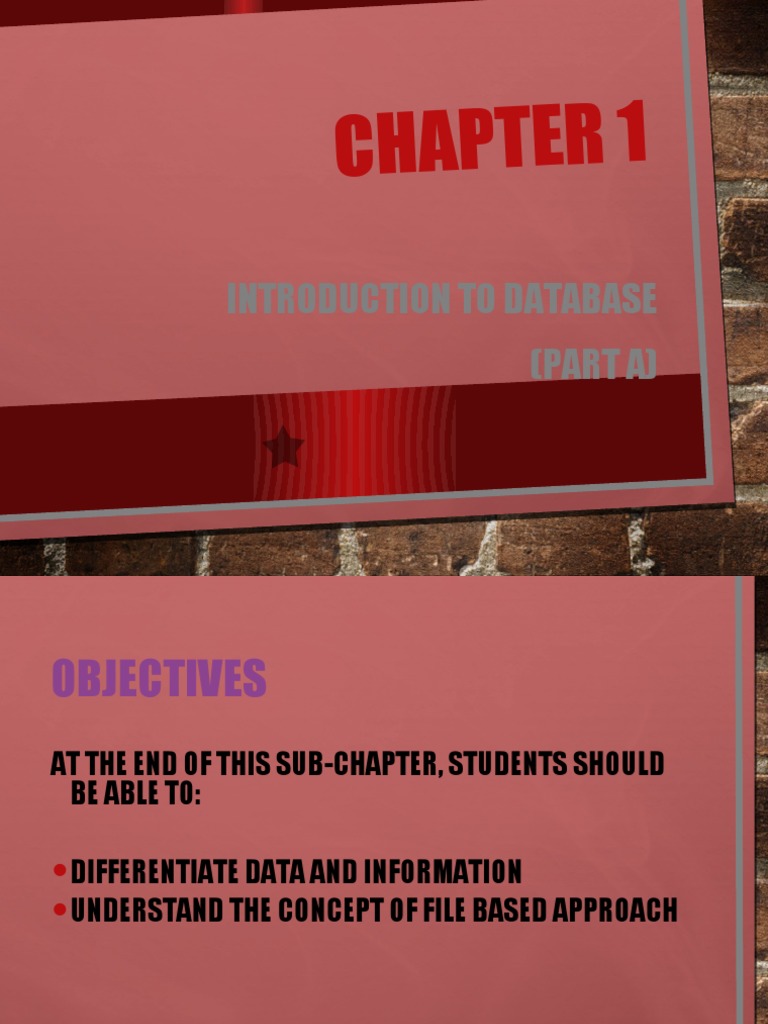 1.0 Introduction (Parta) | PDF | Databases | World Wide Web