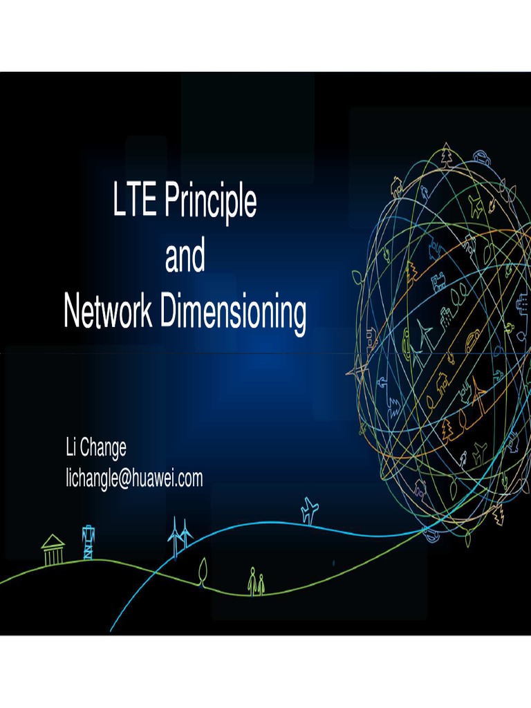 LTE Principle and LTE Planning | PDF | Broadcast Engineering | Electronics