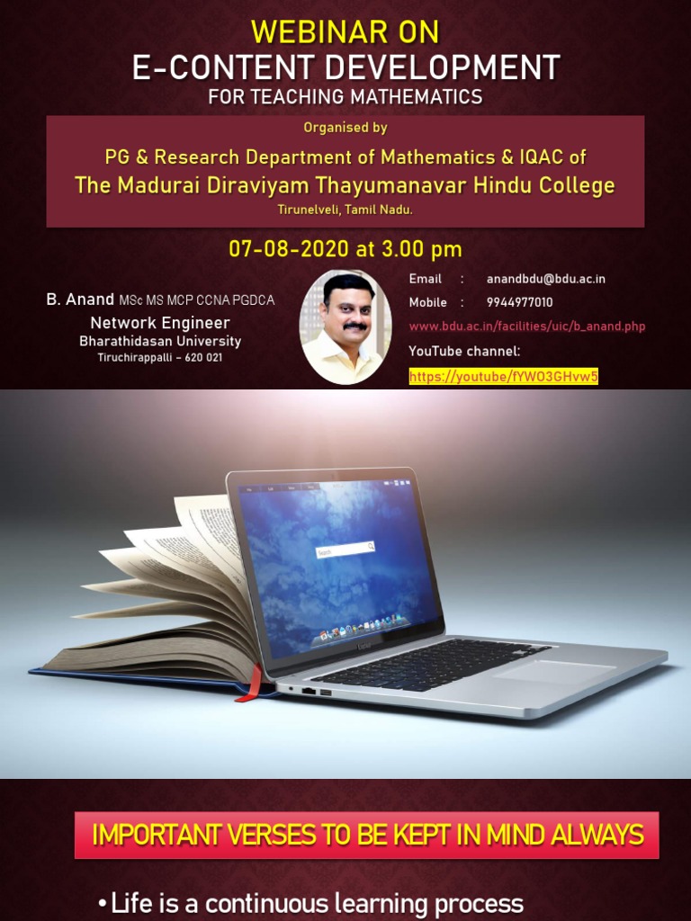 E-Content Development Presentation | PDF | Educational Technology | Computing