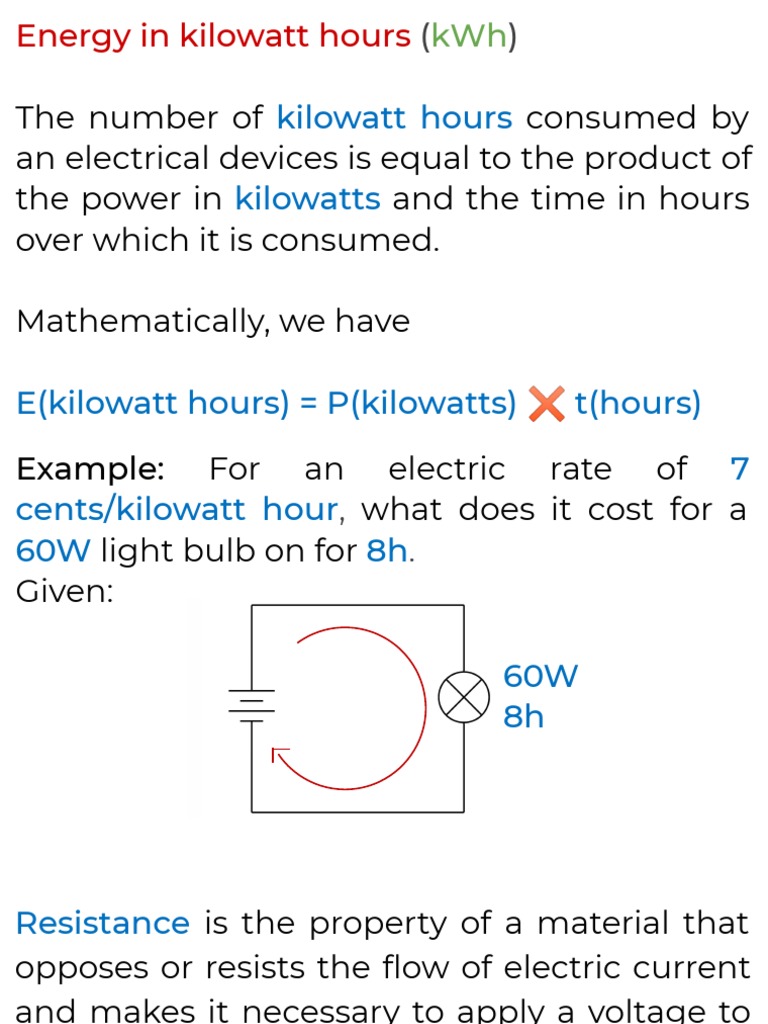 Basic Concepts | PDF | Electrical Resistivity And Conductivity ...