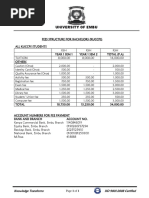 JOOUST Fees Structure Kuccps Students | PDF | Fee | Payments