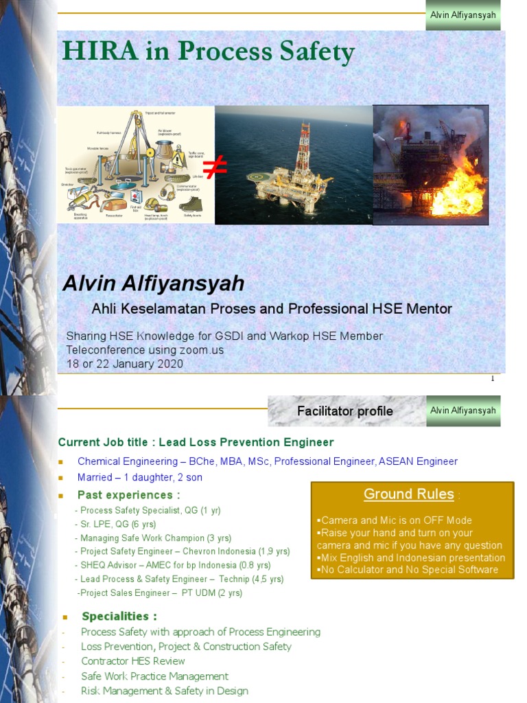 HIRA in Process Safety PDF | PDF | Ionizing Radiation | Electromagnetic ...