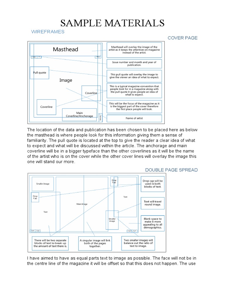 Sample Matericals - Homage | PDF | Typefaces | Newspaper And Magazine