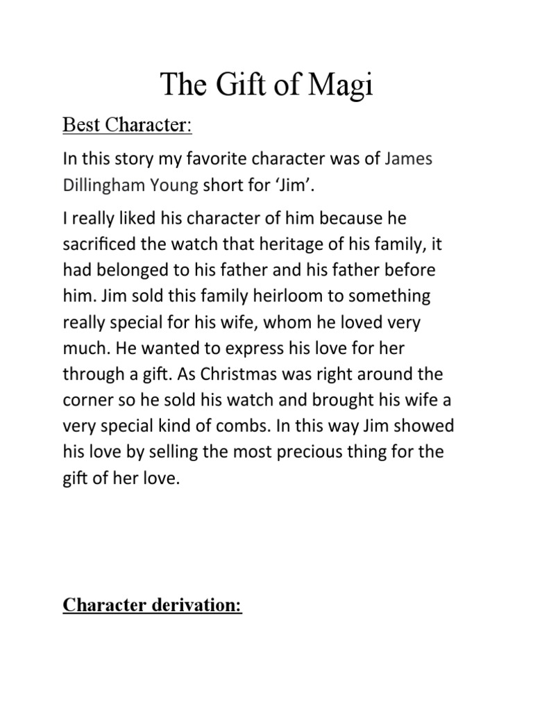 The Gift of Magi | PDF