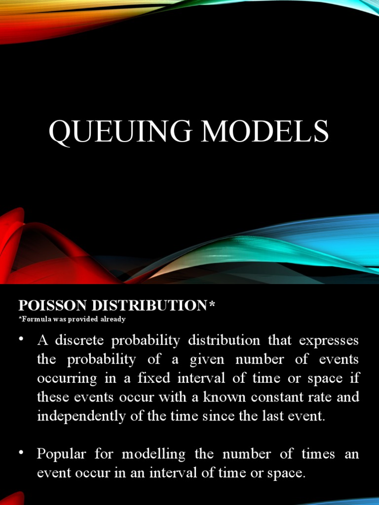 Queuing Models | PDF | Poisson Distribution | Teaching Mathematics