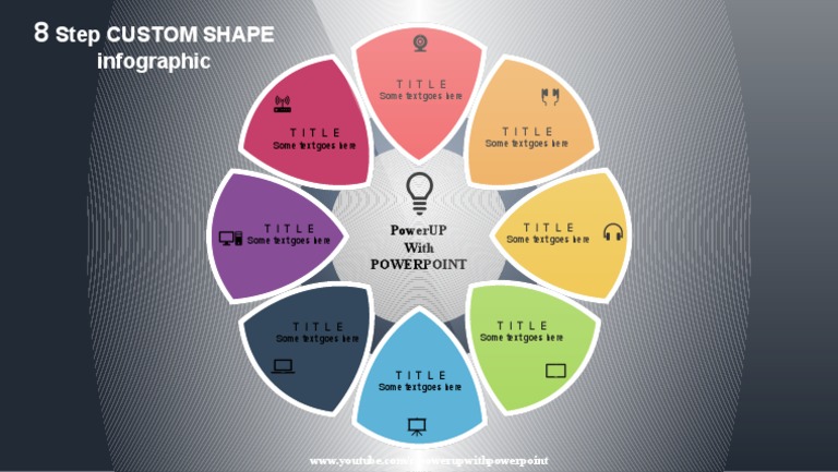 8.create 8 Step CUSTOM SHAPE Infographic | PDF