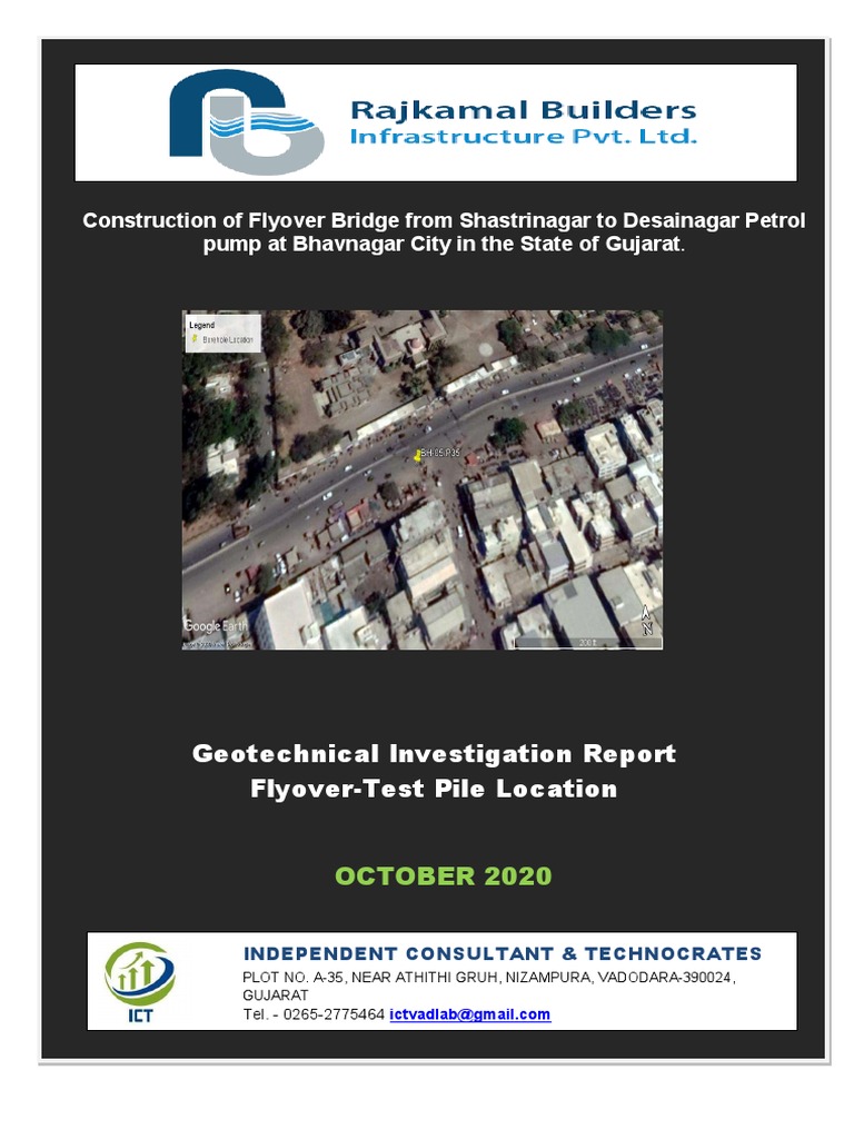 Soil Report - Test Pile R1 | PDF | Deep Foundation | Geotechnical ...