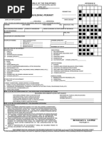Building Permit Form Sample Quezon City | PDF | Specification ...