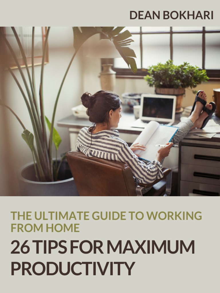 Document 26 Tips For Maximum Productivity | PDF | Goal | Procrastination