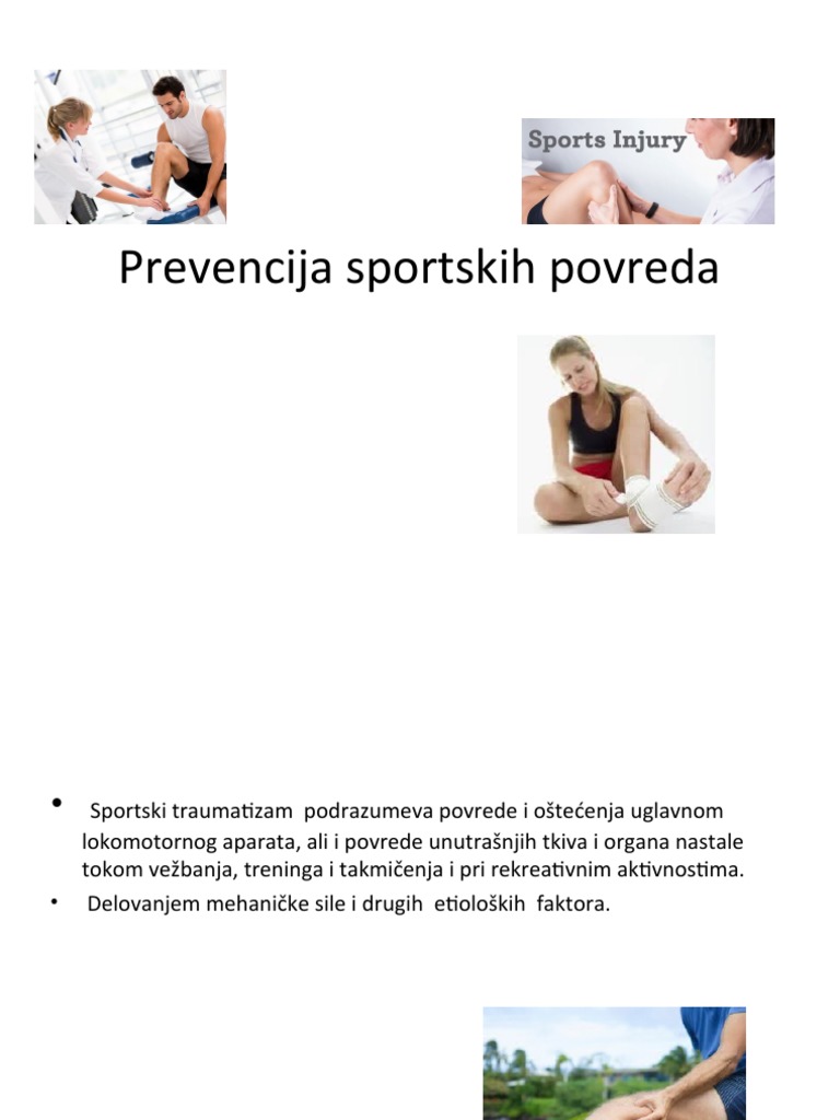 Prevencija Sportskih Povreda | PDF