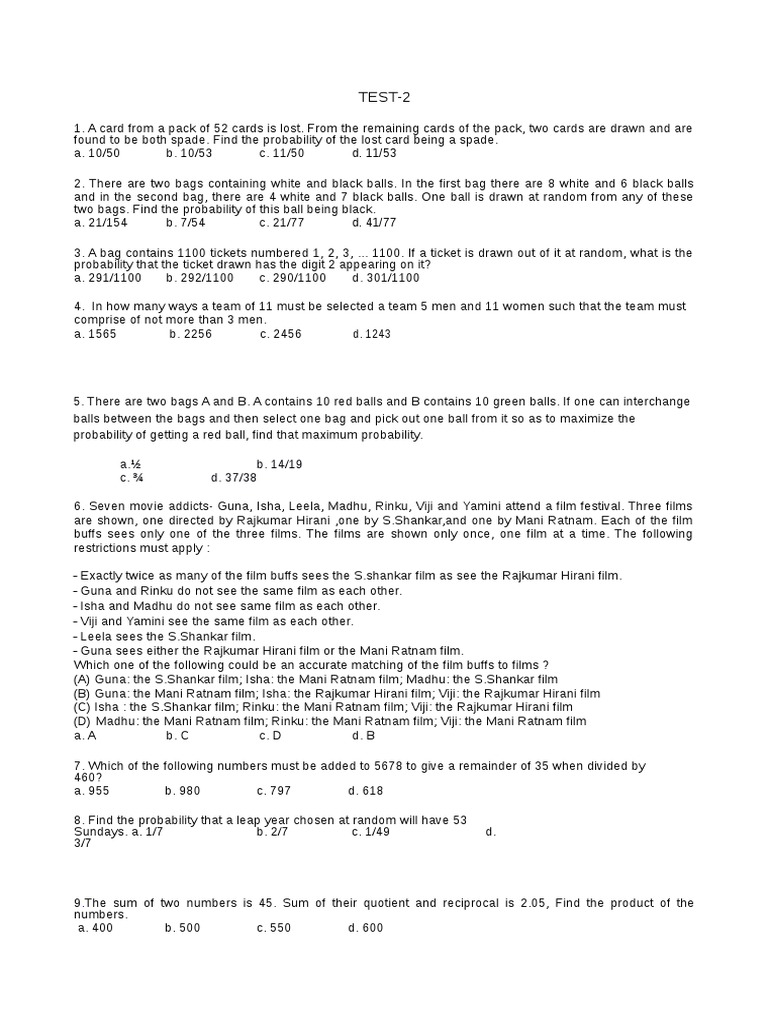 TCS2 | PDF | Teaching Mathematics