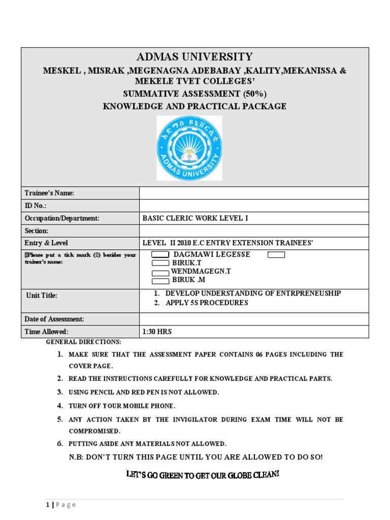Apply 5S Procedures | PDF | Multiple Choice | Sole Proprietorship