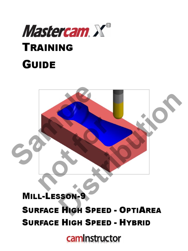 Mill Lesson 9 Sample PDF | PDF | Icon (Computing) | Machine Tool