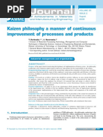 Kaizen Challenge Journal Template | PDF