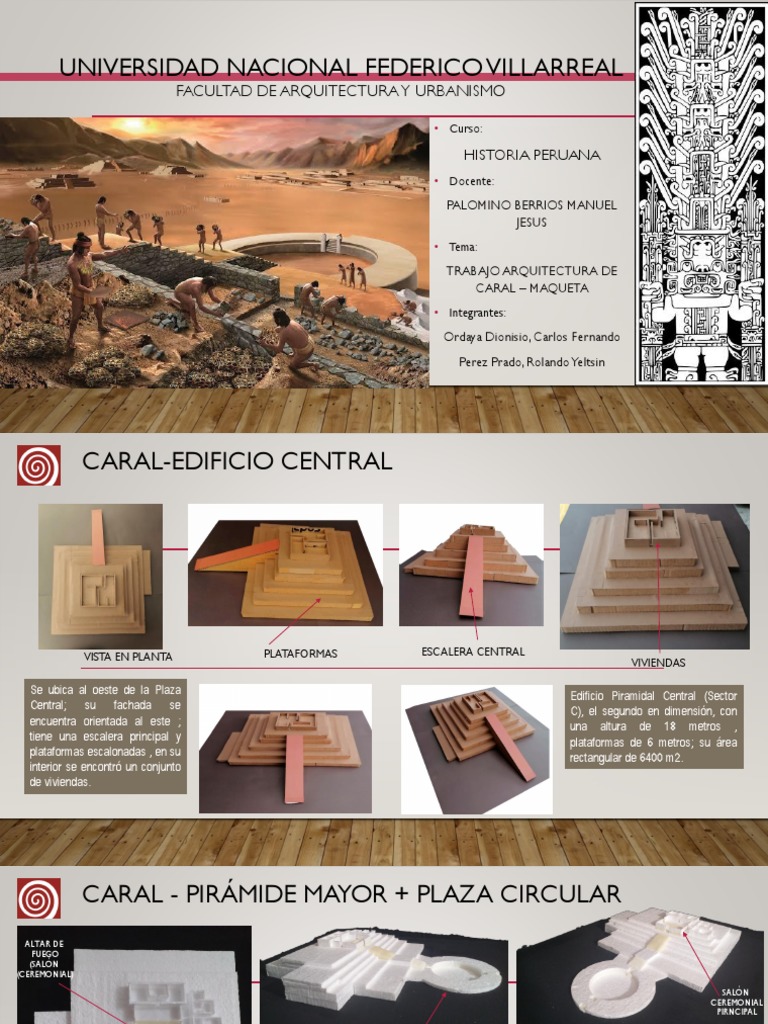 caral-EdiFicio Central | PDF | Pirámide | Medios de arte
