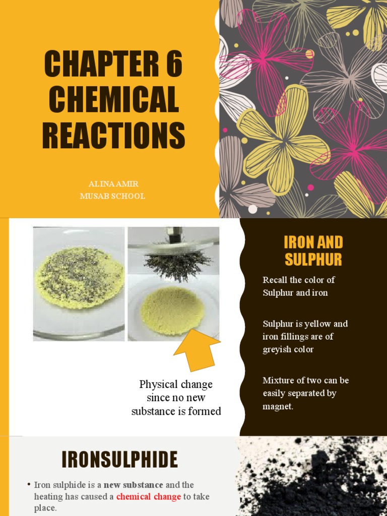 Chapter 6 Chemical Reactions | Download Free PDF | Chemical Reactions ...