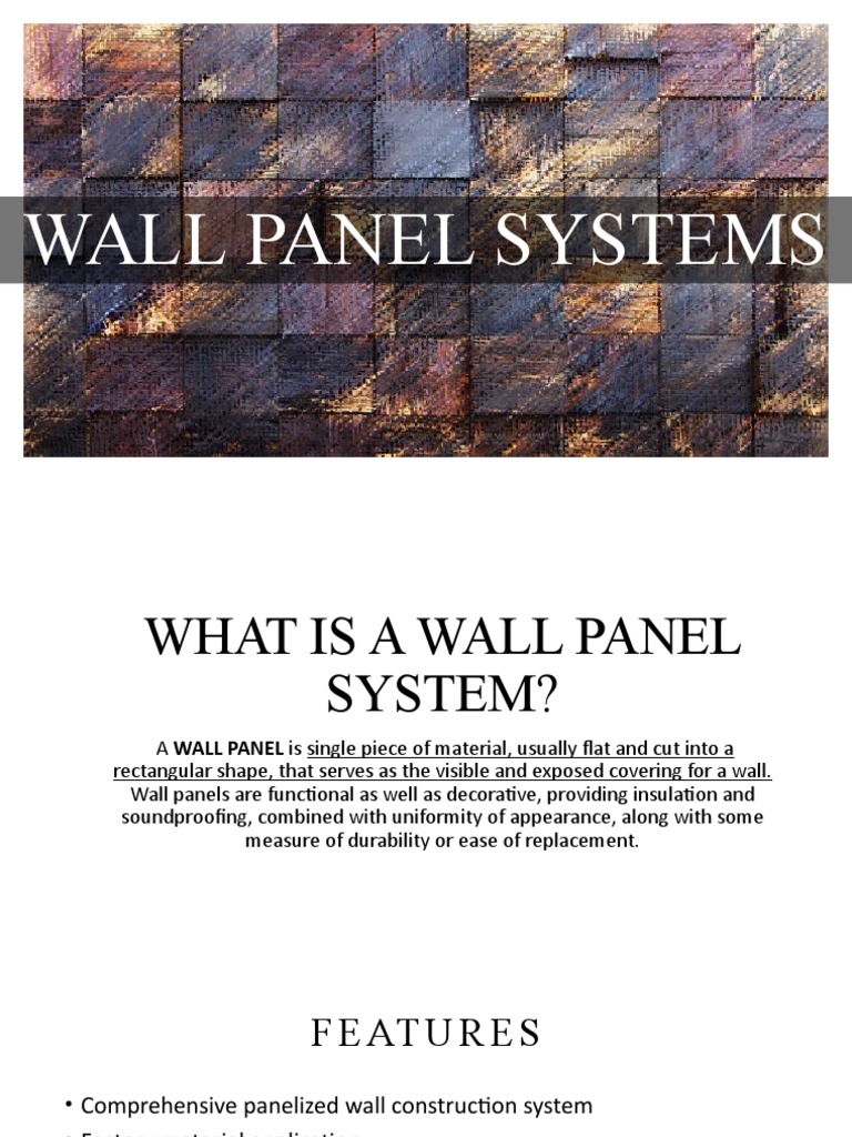 Wall Panel Systems | PDF | Wall | Building Materials
