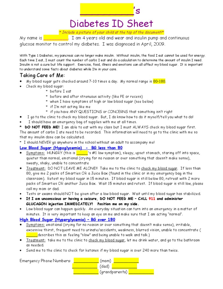 Diabetes Fact Sheets | Download Free PDF | Hypoglycemia | Diabetes Mellitus